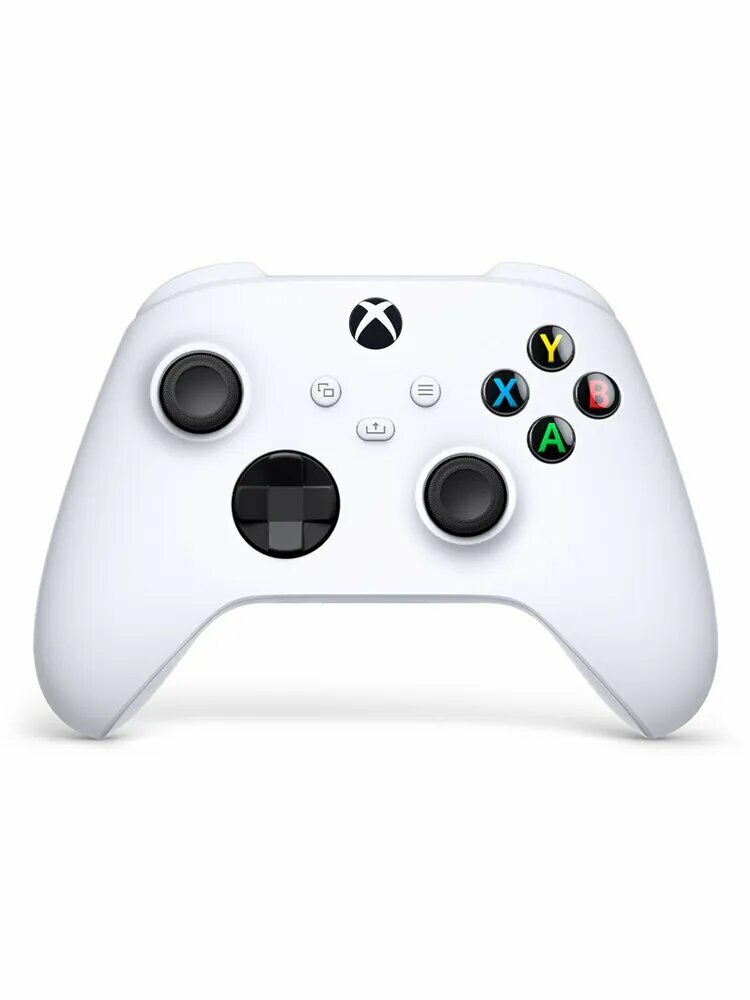 Microsoft Геймпад Xbox Wireless Controller - Robot White, Bluetooth, Проводной, белый — фото 1