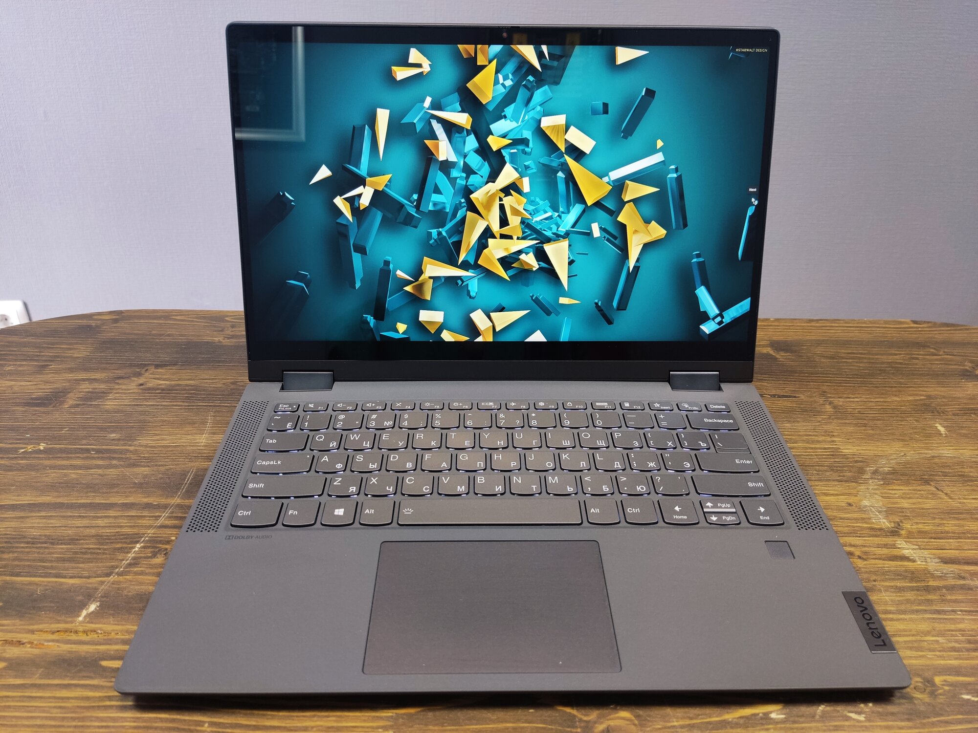 Ноутбук Lenovo 14" IdeaPad Flex 5 14ALC05 , RAM 16 ГБ, SSD 256 ГБ, AMD Radeon Graphics, Windows Home, темно-серый, Русская раскладка