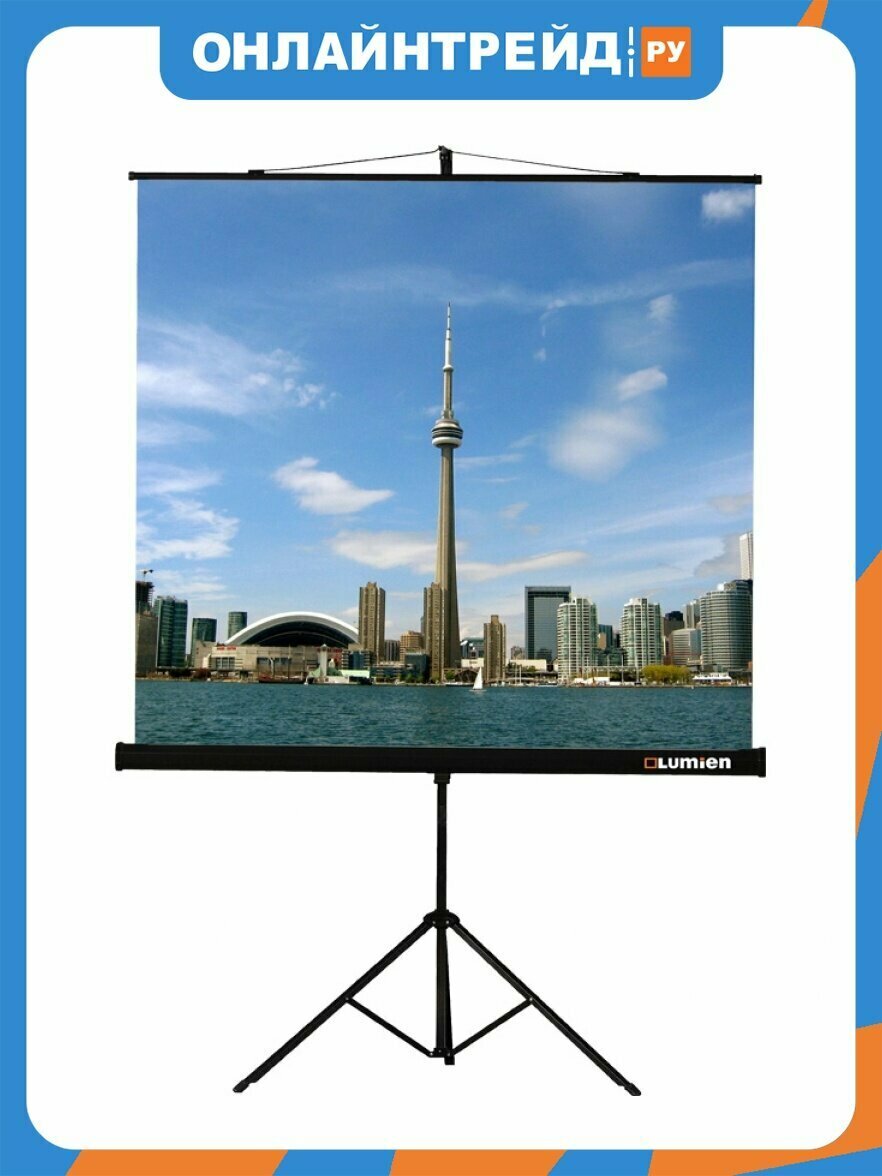 Экран на штативе Lumien Eco View 150x150 см