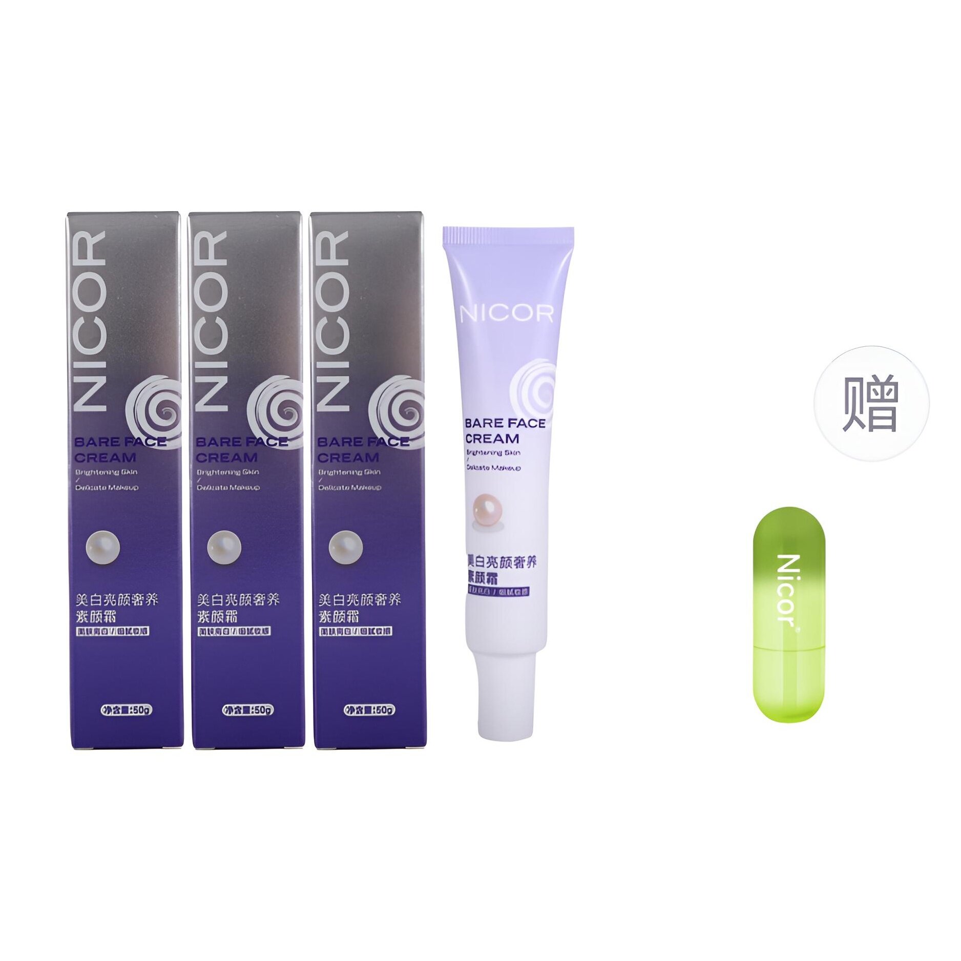 Основы под макияж NICOR