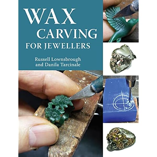 Wax Carving for Jewellers，Reprinted paperback book