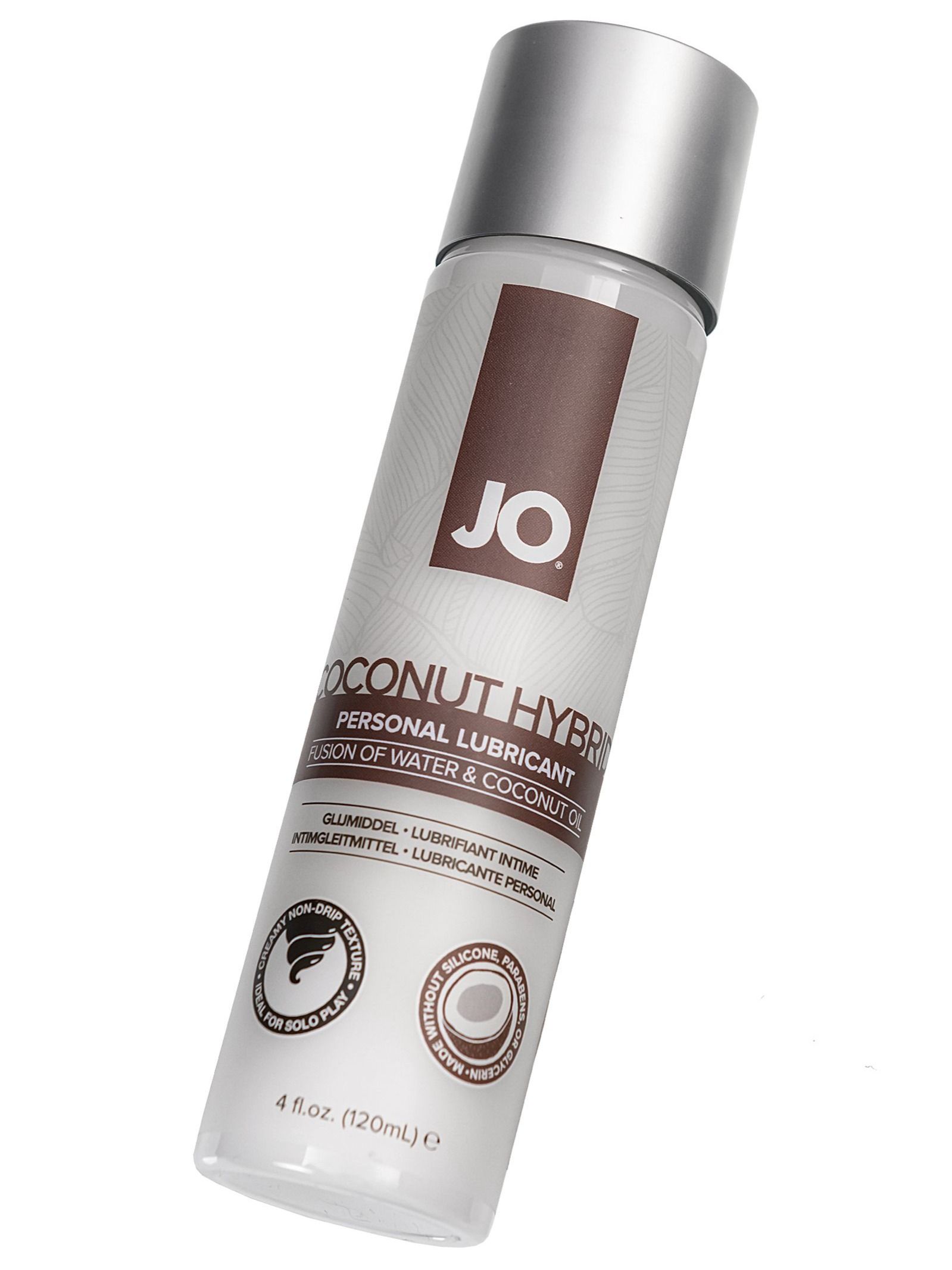 Гибридный лубрикант на основе воды и кокосового масла JO Coconut Hybrid, 120 мл