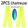 2PCS Chartreuse, 30 см, 40 нитей/шт