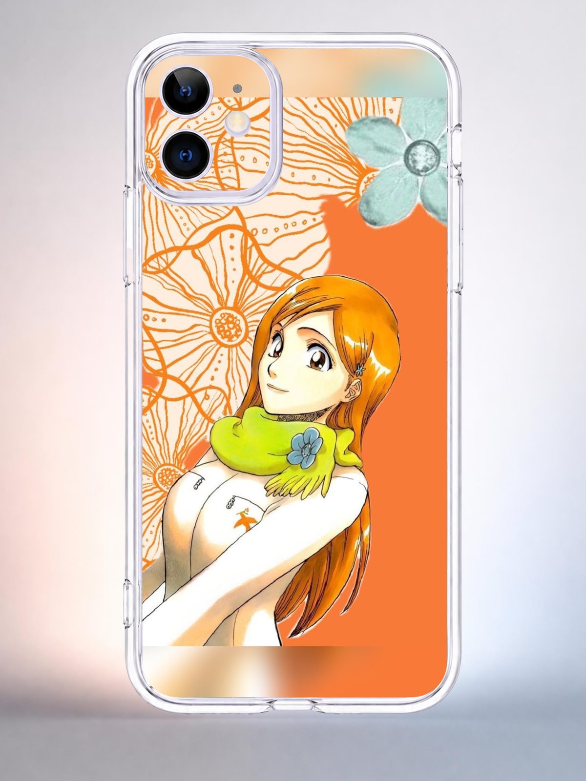 Чехол iPhone 11 Аниме девушка Y2K Indie Sleaze