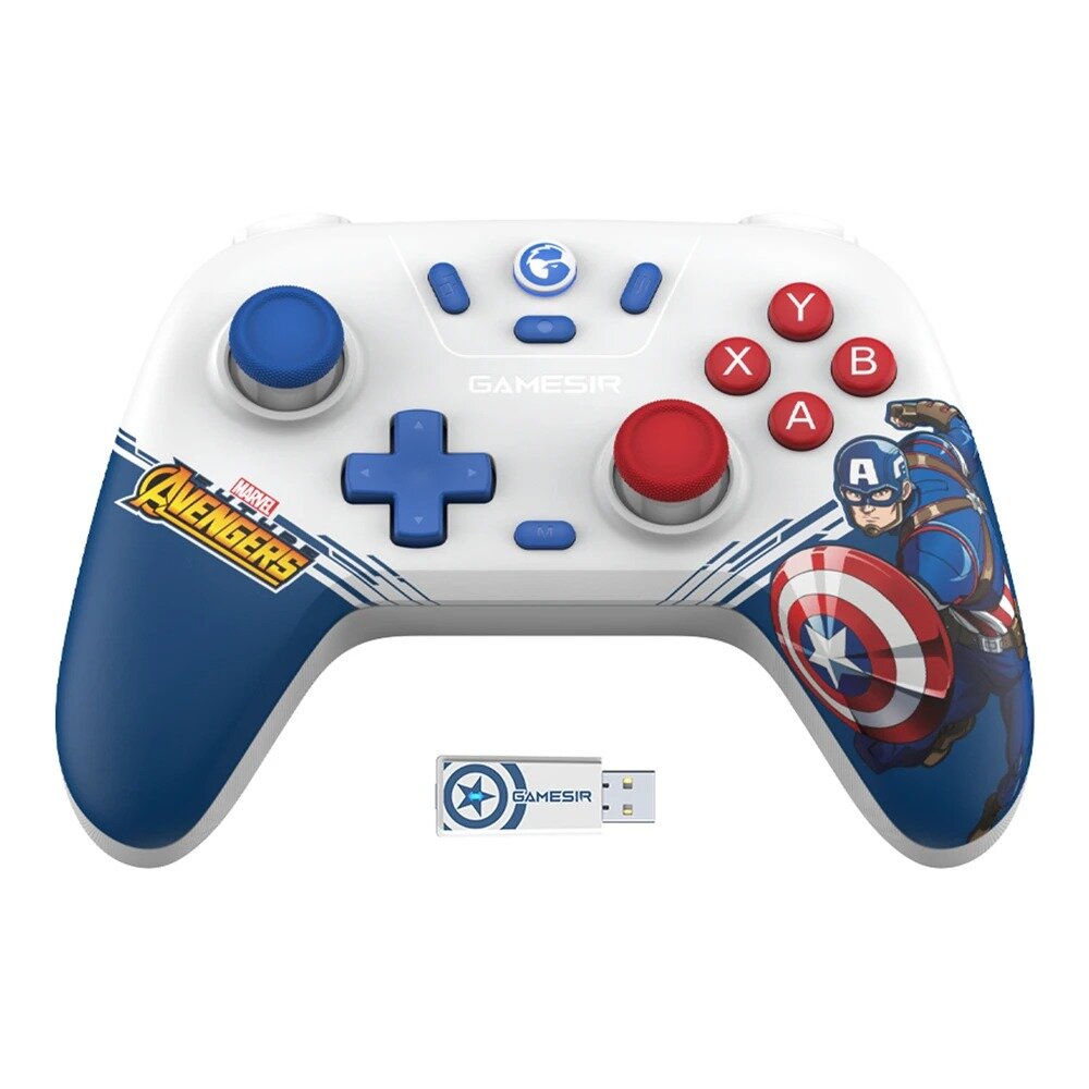 GameSir T4 Nova Lite Iron Man Переключатель контроллера Геймпад с эффектом Холла