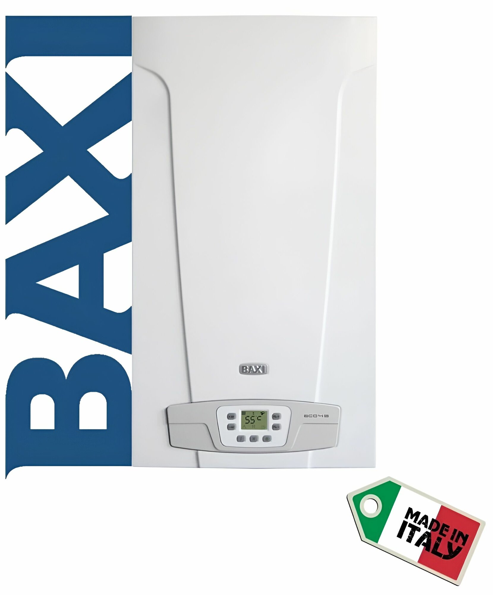 Котел газовый настенный BAXI ECO 4S 10 F двухконтурный турбированный