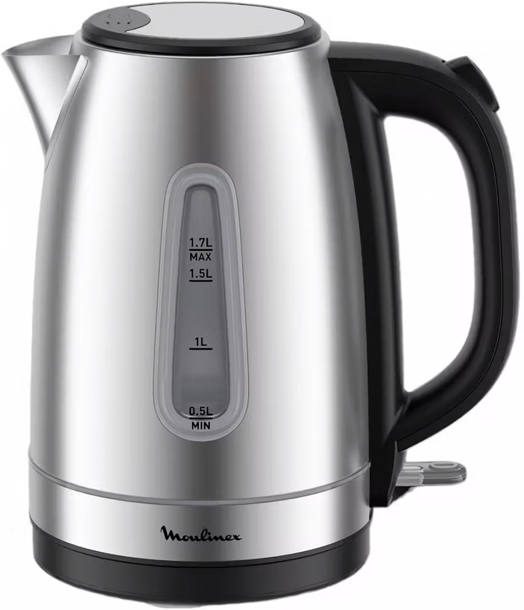 Электрический чайник Moulinex "BY2R0DF0", серебристый, 2400Вт