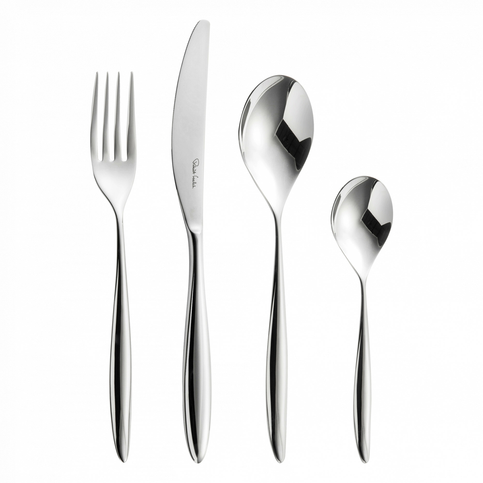 Набор столовых приборов на 6 персон, 24 предмета, сталь 18/10 HIDBR1099V/24 Hidcote Bright