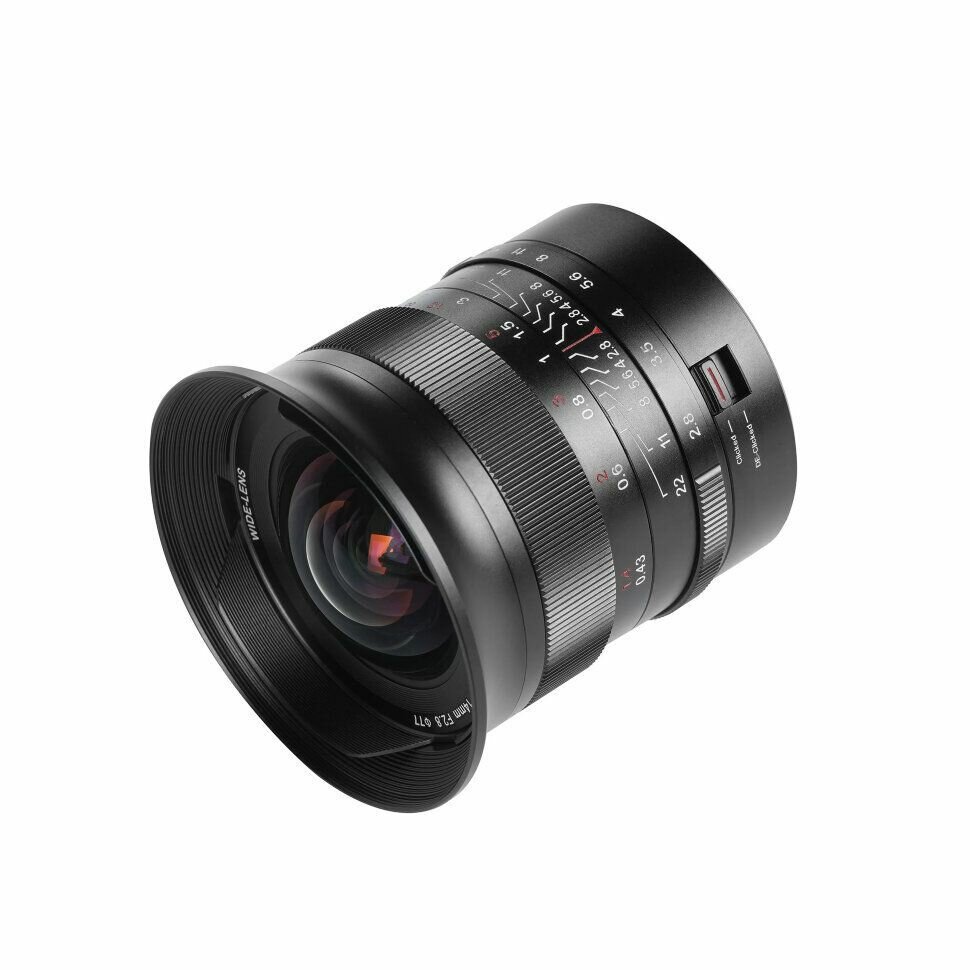 Объектив 7Artisans 14mm F2.8 RF — фото 1