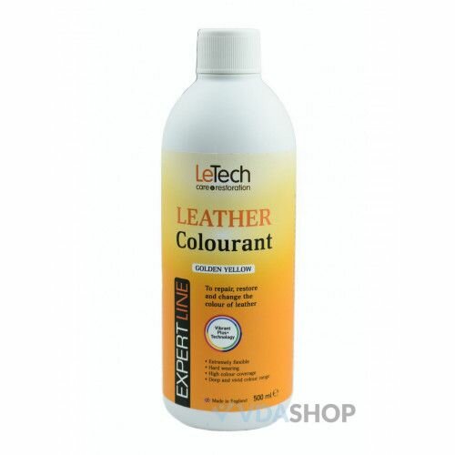 Краска для кожи Leather Colourant Golden Yellow EXPERT LINE, 500 мл