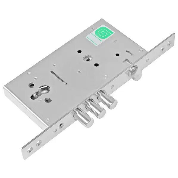 Корпус Guardian (Гардиан) врезного замка с защёлкой INTER ЗВ 62.11 /128:3771/ никель