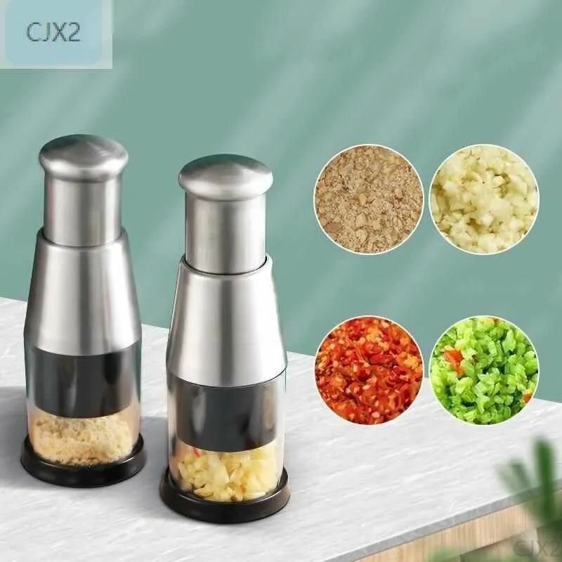 Измельчитель чеснока ручное давление помидоров дробилка фруктовые овощные-CJX2