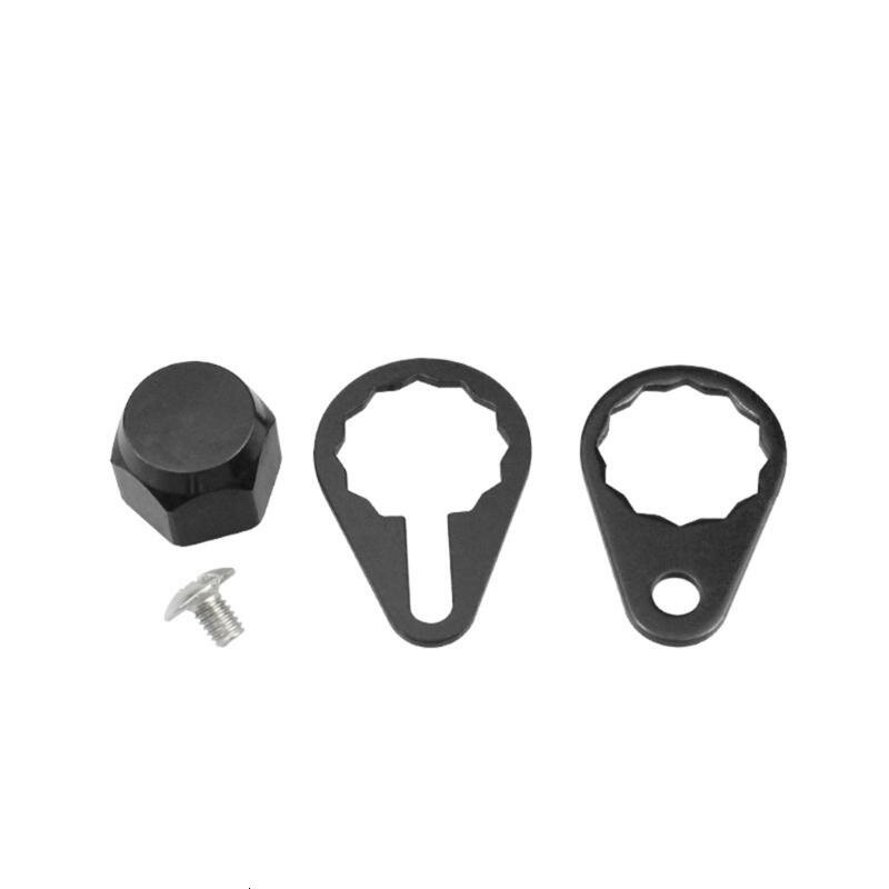 Рыбацкие катушки ручка запорной пластин, Черный - M7 правая рука