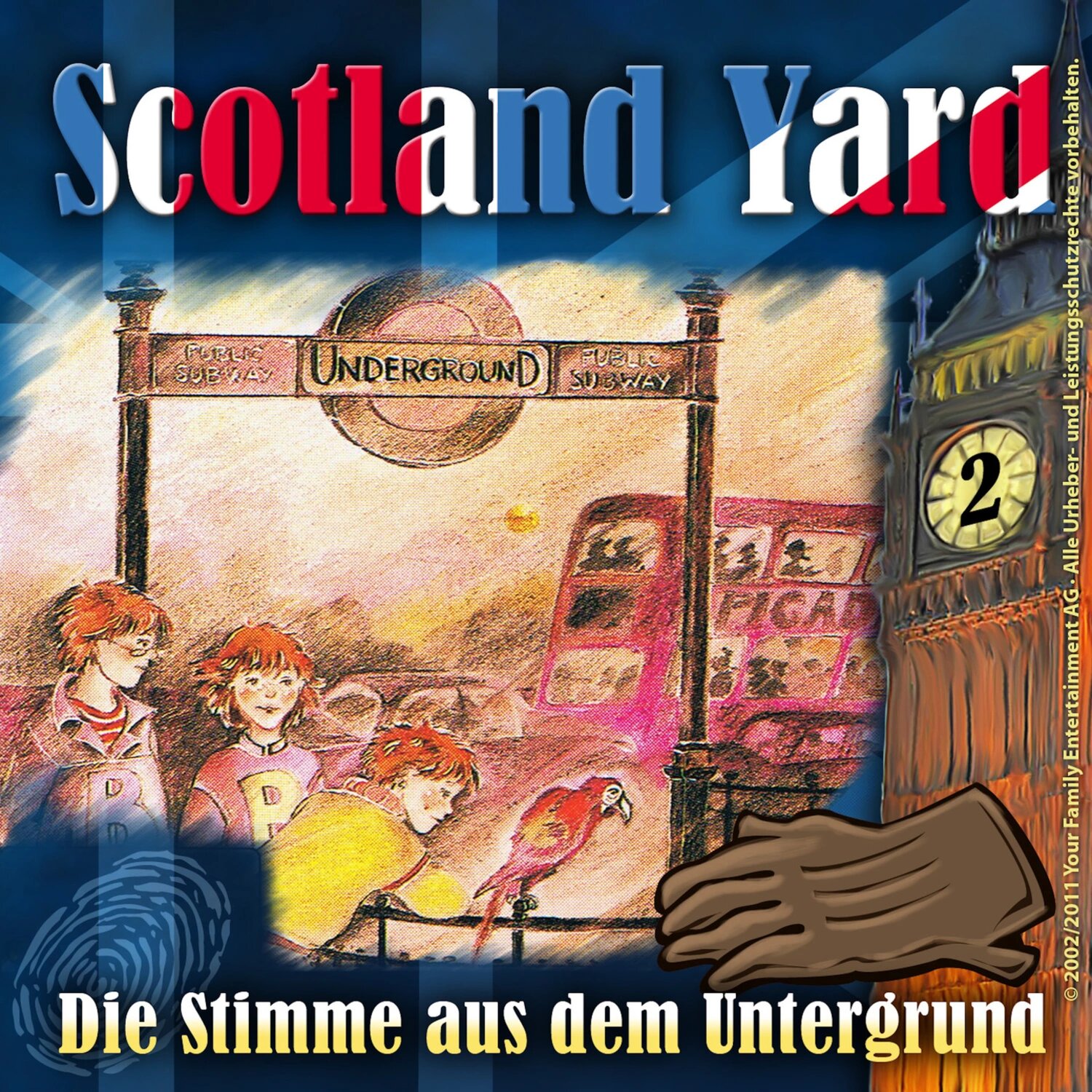 Scotland Yard, Folge 2: Die Stimme aus dem Untergrund [Аудиокнига]
