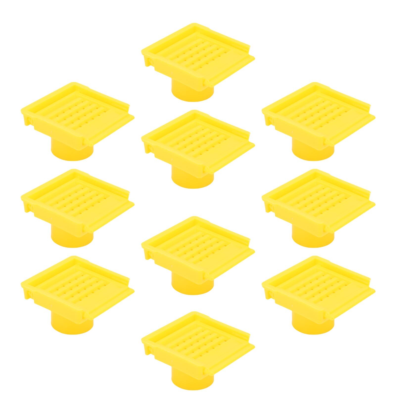 10 шт. Учебные входные ворота Пластиковые пчелиные уляки