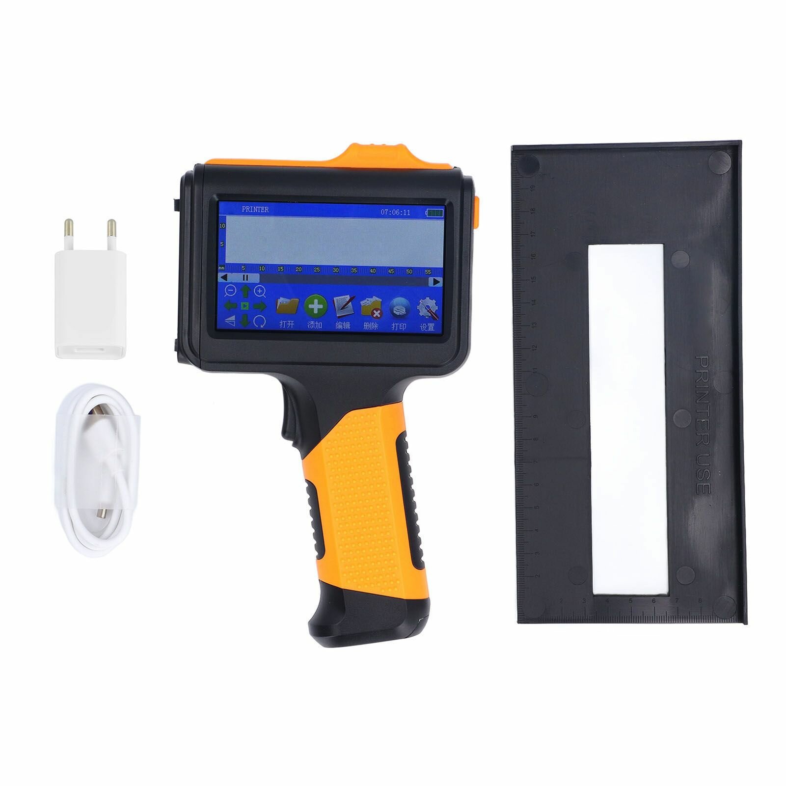 Принтер 12,7 мм, 600dpi, сенсорный экран, печать QR-кодов
