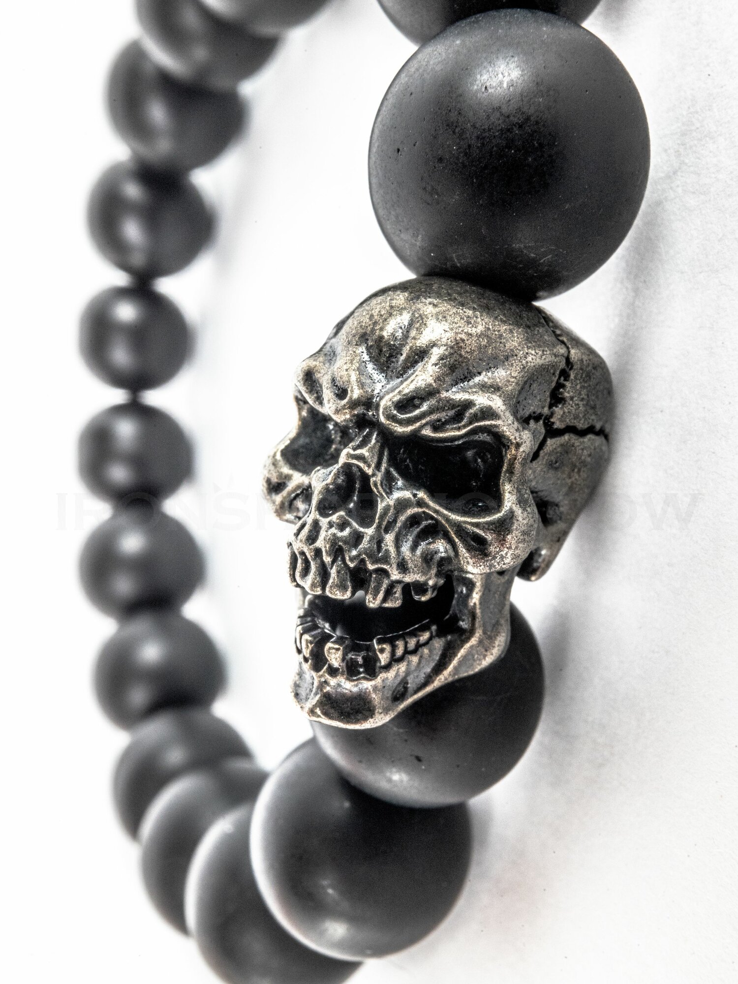 Браслет, металл, шунгит