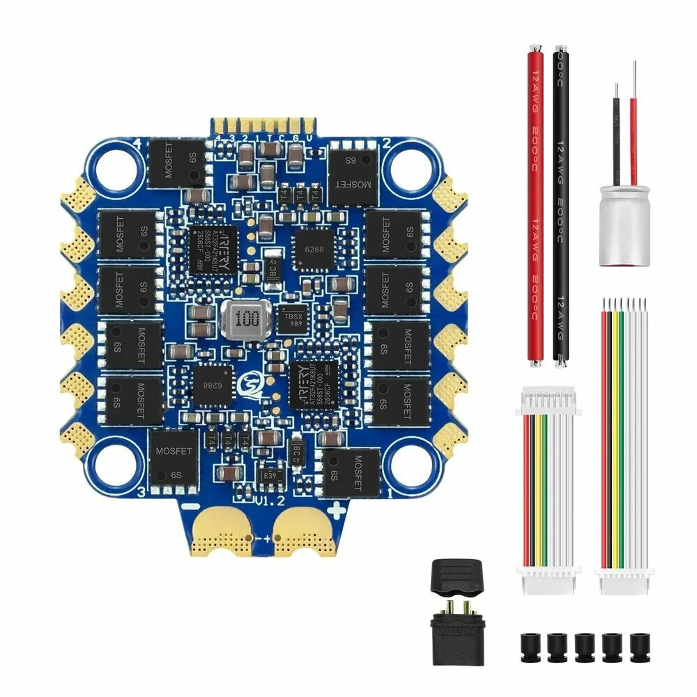 SEQURE Blueson A2 6S 65A ESC с прошивкой AM32