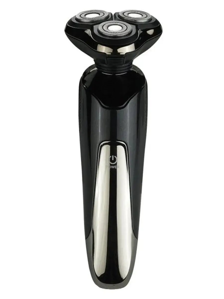 Электробритва Бердск AC Black 3365, роторная, Li-Ion аккумулятор, быстрая зарядка