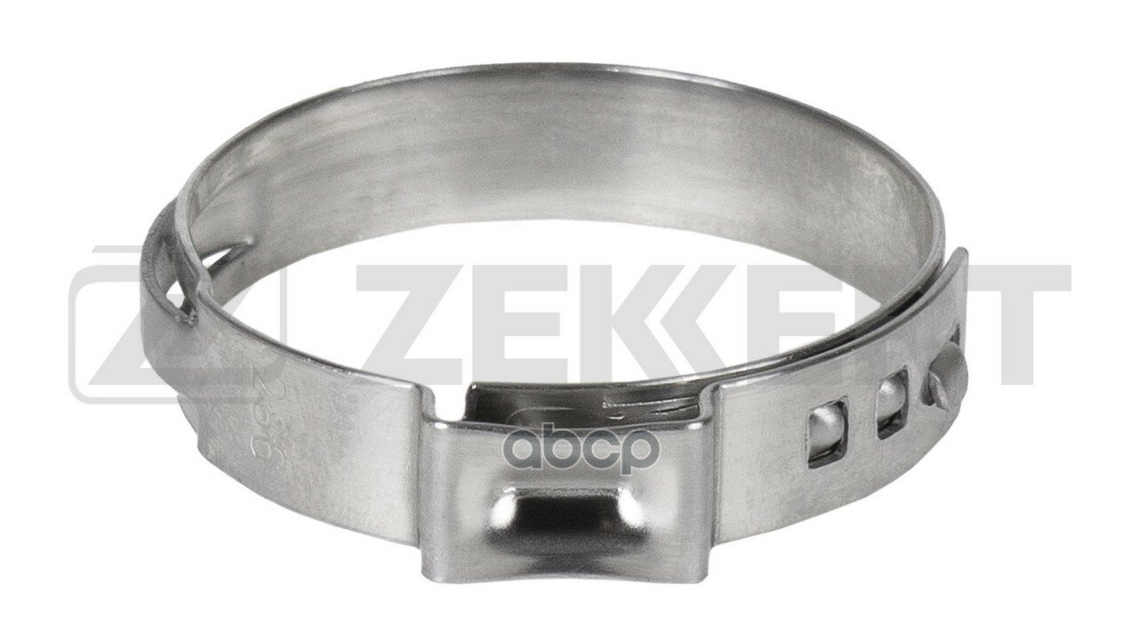 Хомут ушковый 25 4-28 6 мм (нерж. сталь) Zekkert арт. be-5050