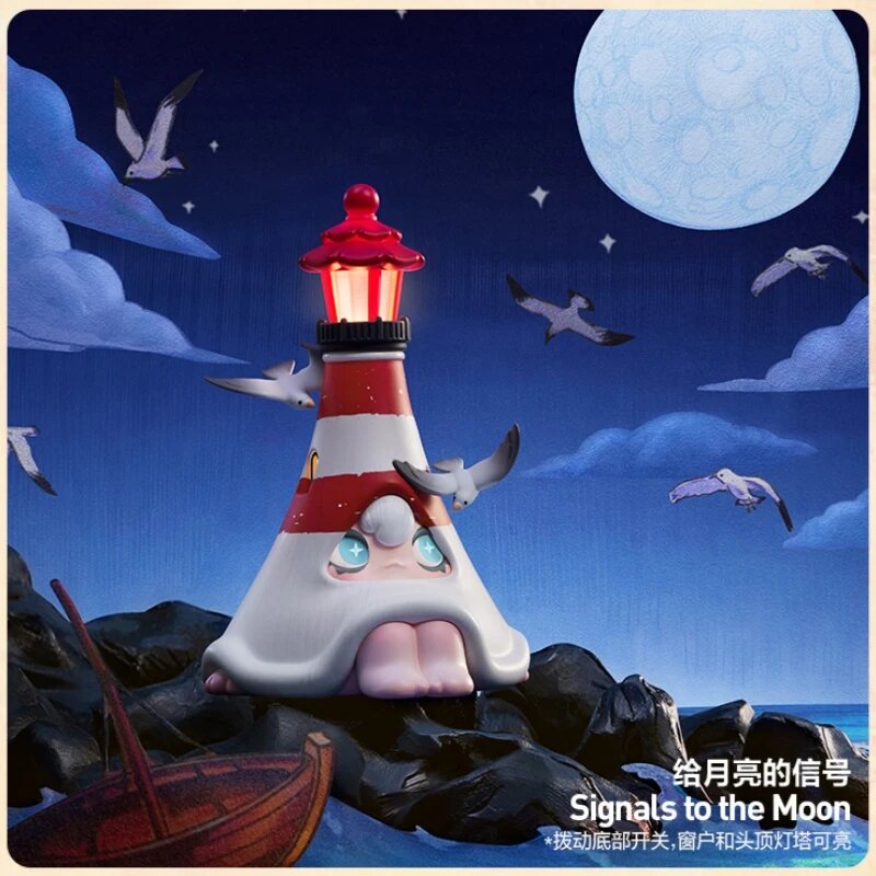 POP MART 1001moons Where'S The Elephant Slide Фигурка Signals to the Moon