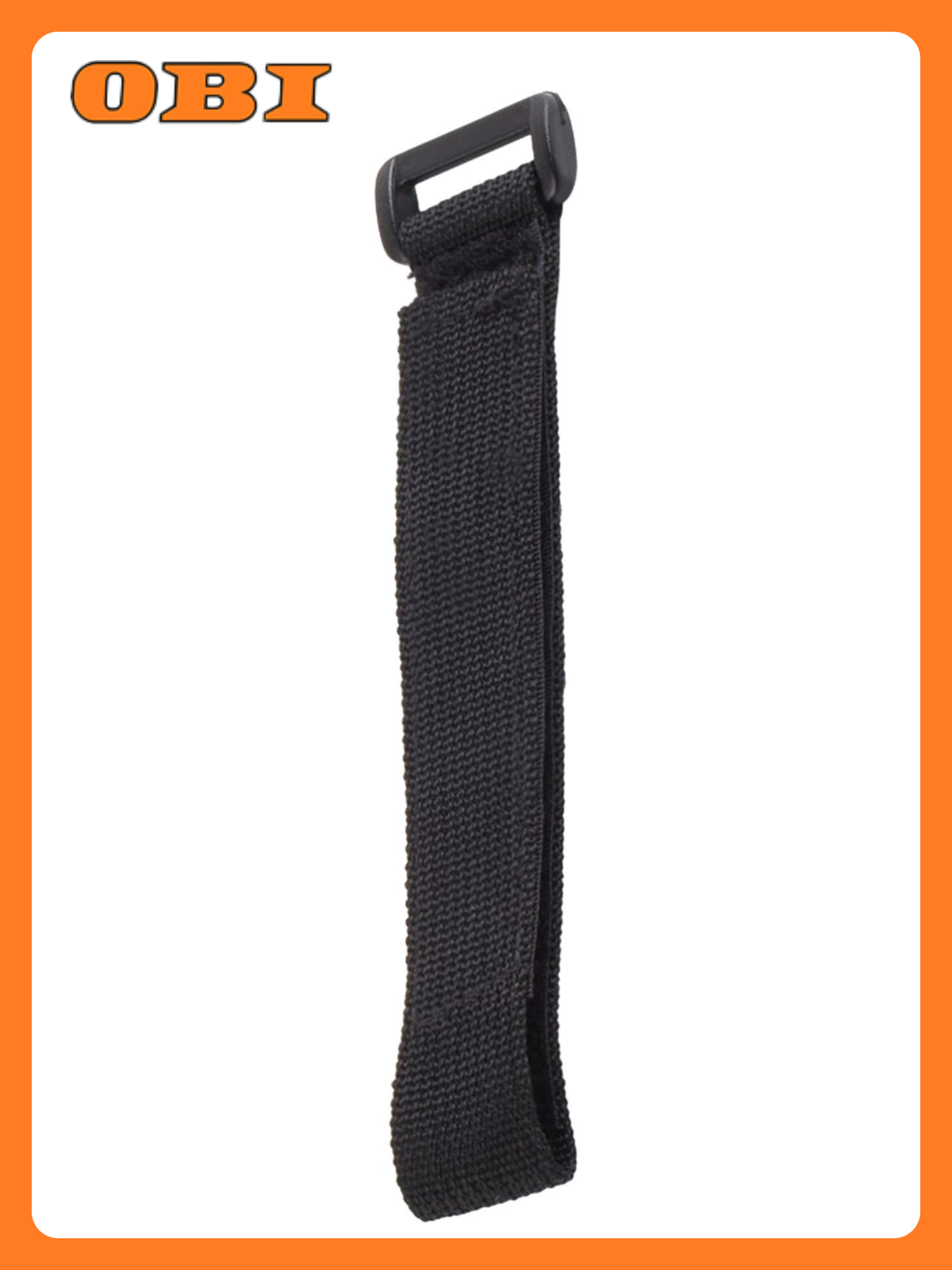 Ремешок для мультиметра Duwi, с магнитом, самоклеящаяся лента, черный, 30 см