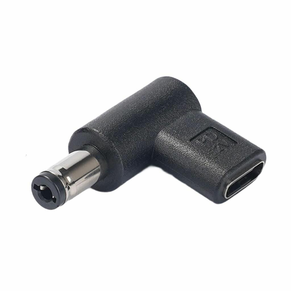 Адаптер питания, Адаптер для зарядки типа C от розетки к постоянному току-5,5x2,1 мм-12V