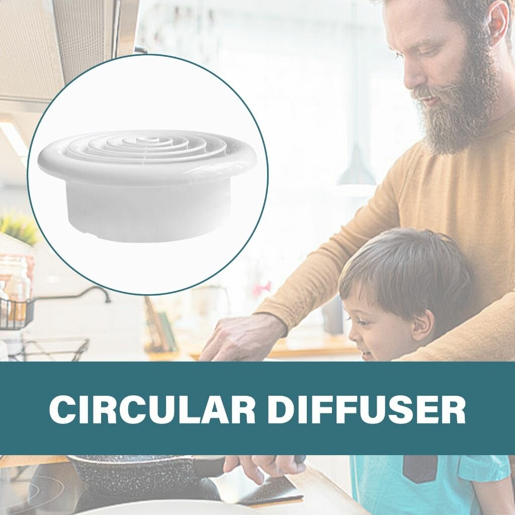 Круглый диффузор сетчатым фильтром - №24