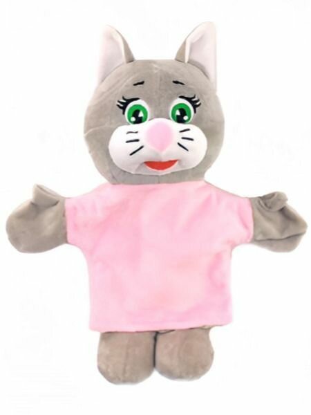 Кукла игрушка, перчатка на руку для кукольного театра Кот Новинка