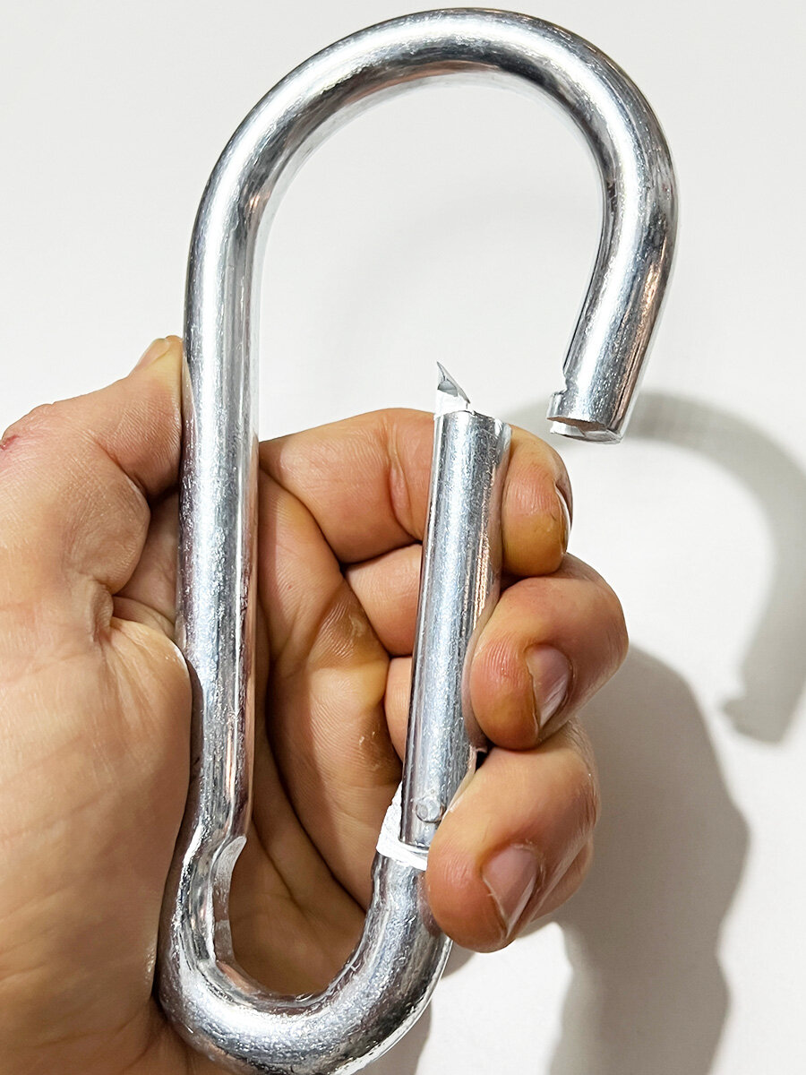 Карабин 16см монтажно-пожарный