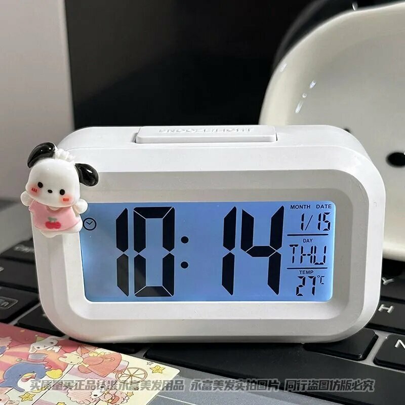 Многофункциональный электронный будильник в стиле Hello Kitty1 шт