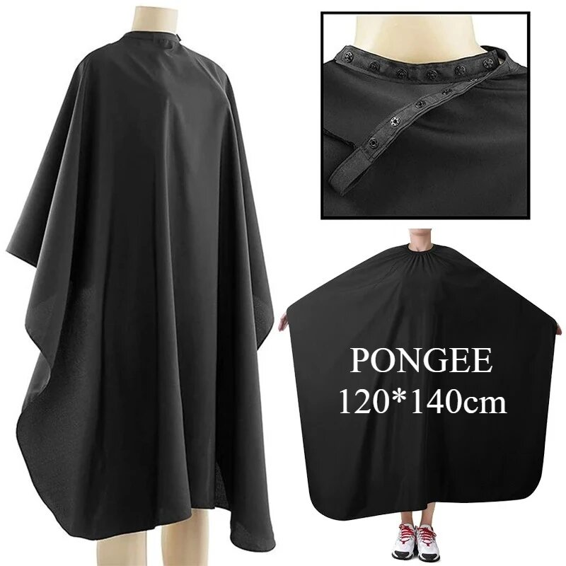 Профессиональный парикмахерский фартук черный