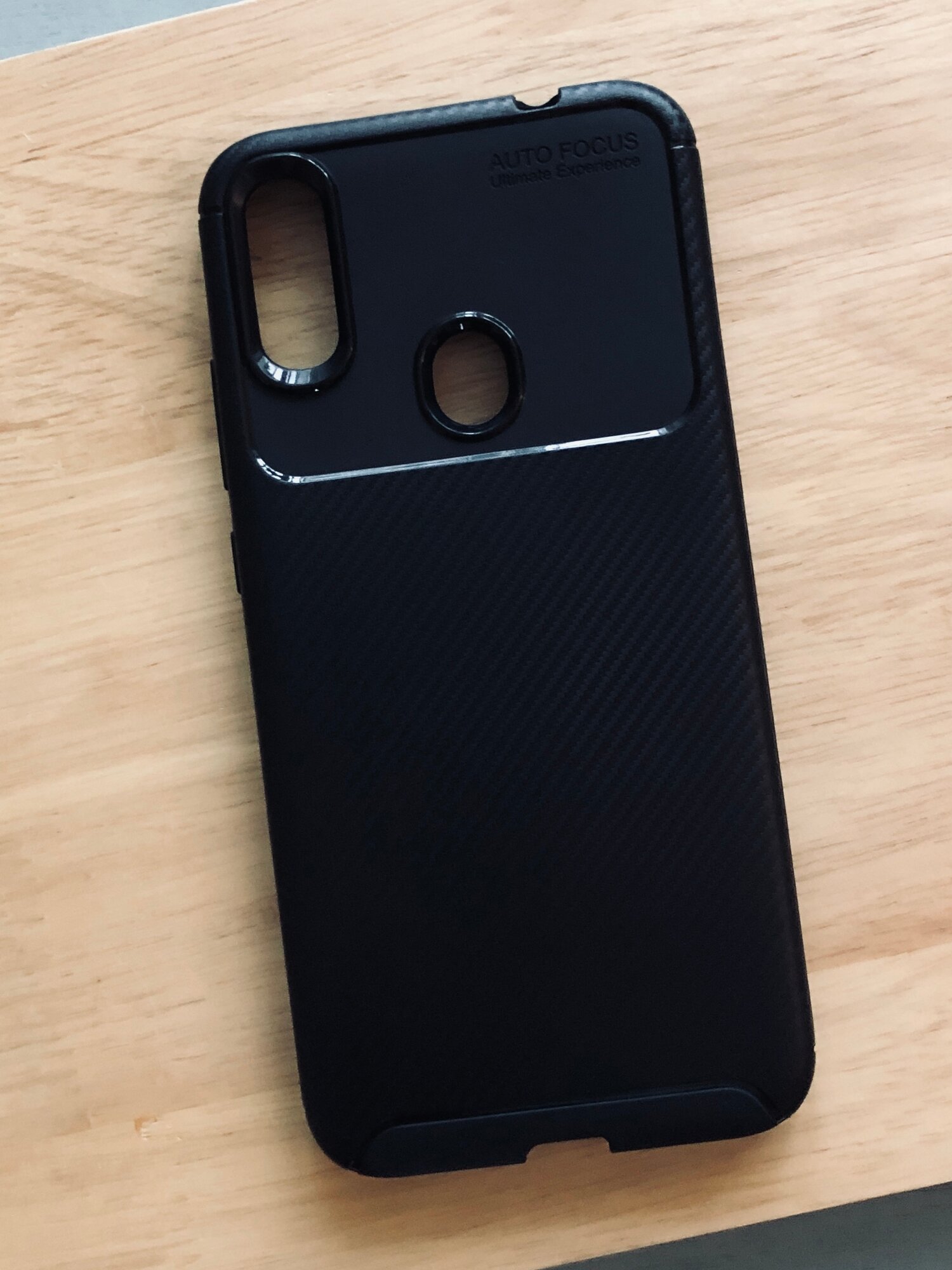 Чехол для Redmi Note 7 / чехол на Редми Ноут 7, плотный, противоударный, бронебойный Carbon Premium