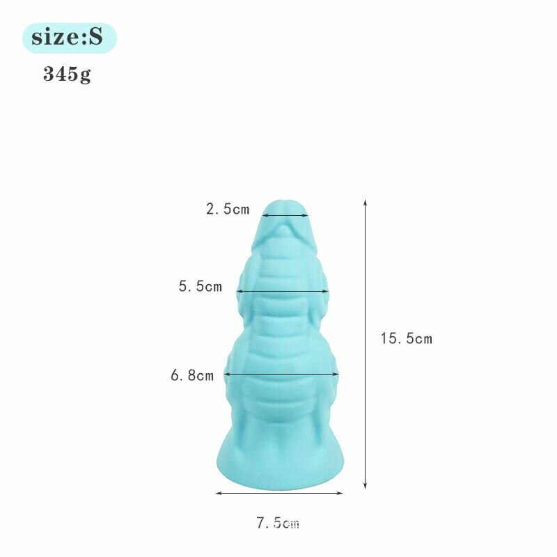 Супер большой жидкий силиконовый набор яиц Мягкий анальный расширительный тренажер в форме анальной пробки Большой