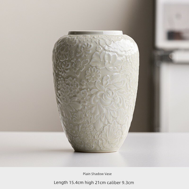 Минималистичная ваза из бамбука и керамики в итальянском стиле, абстрактное искусство, декор для дома, отеля,