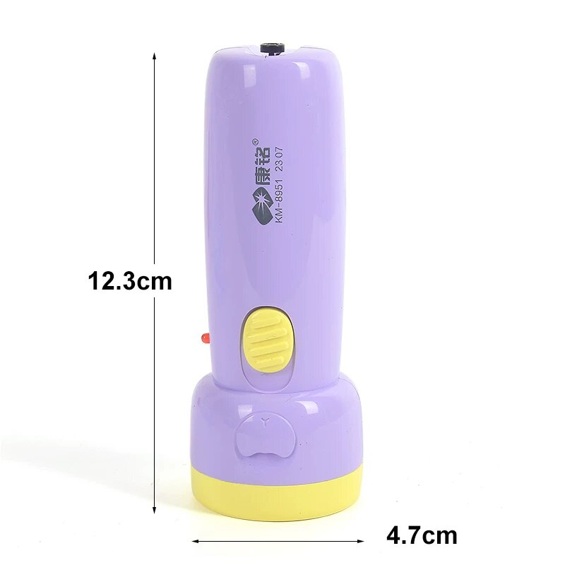 Светодиодный фонарик Kangming, портативный, миниатюрный, перезаряжаемый, с ярким светом, дальнего действия, для