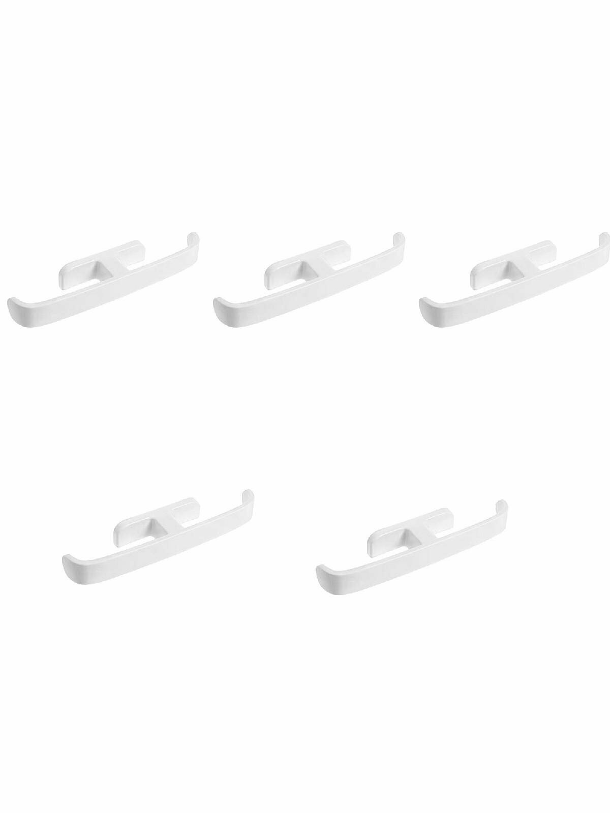 5шт Клейкий Настенный Органайзер для обуви Экономия места В ванной для хранения тапочек