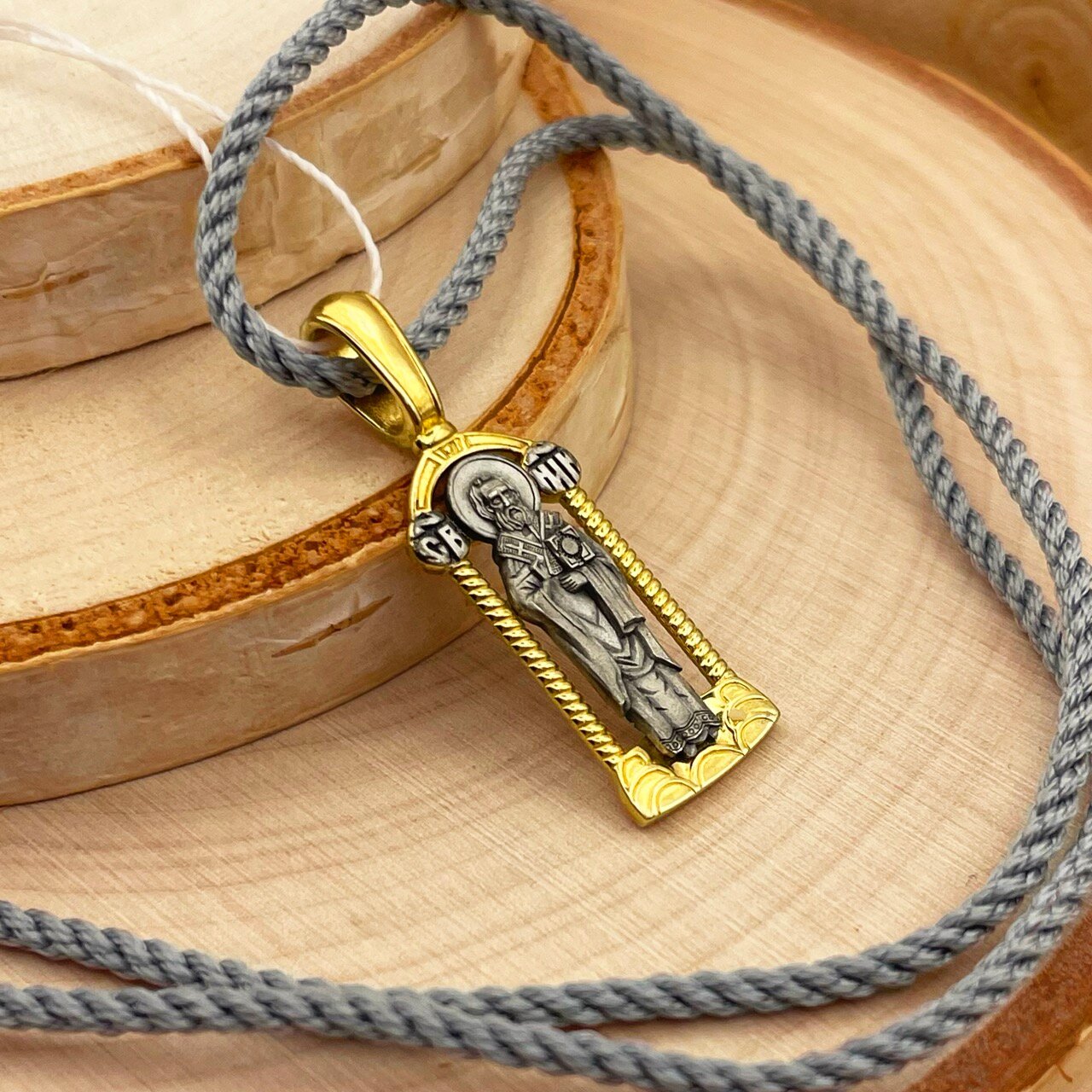 Комплект украшений, серебро, 925 проба, оксидирование, чернение, золочение