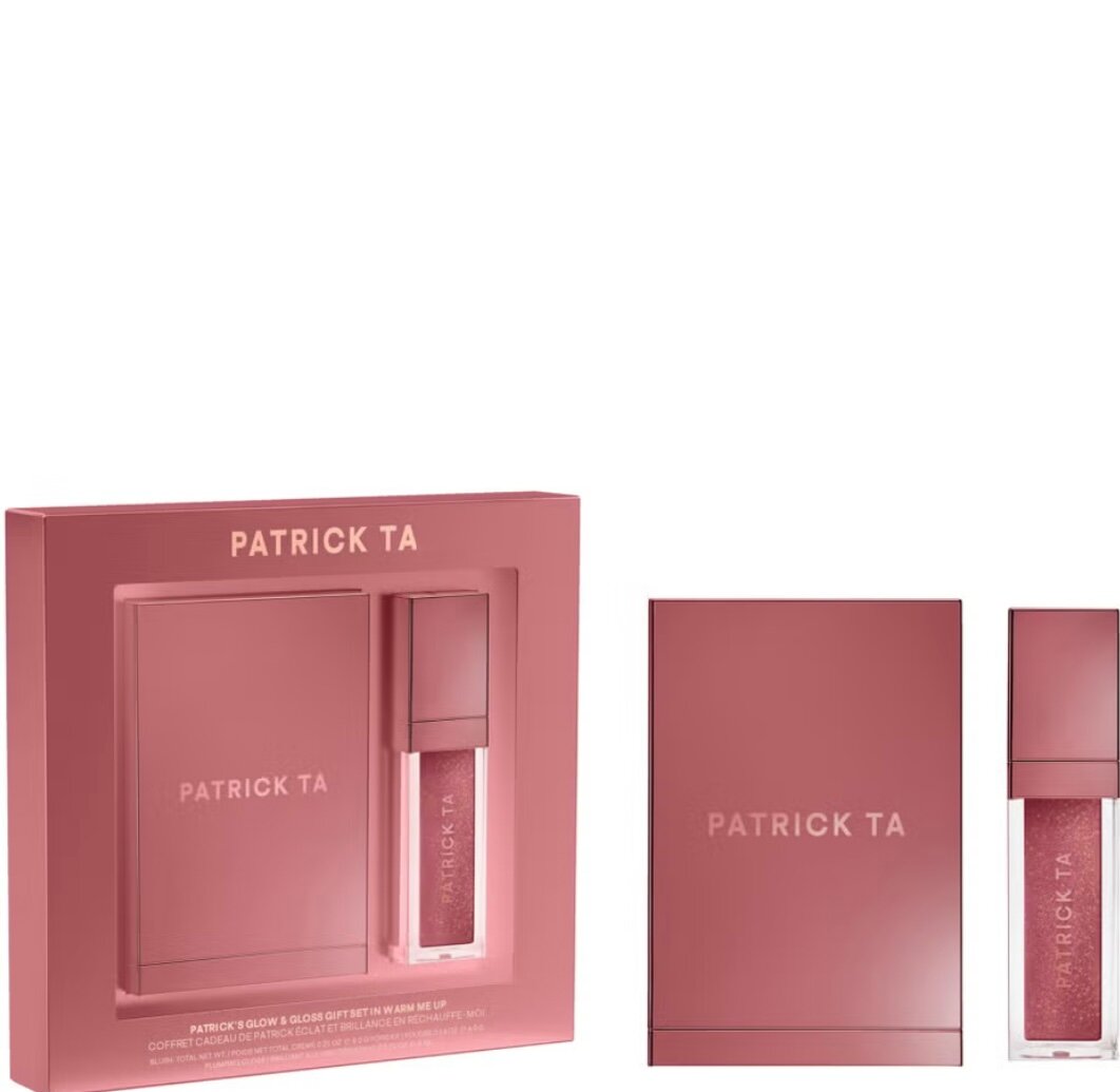 Набор для макияжа Patrick Ta Patrick's Glow & Gloss Gift Set оттенок Warm Me Up