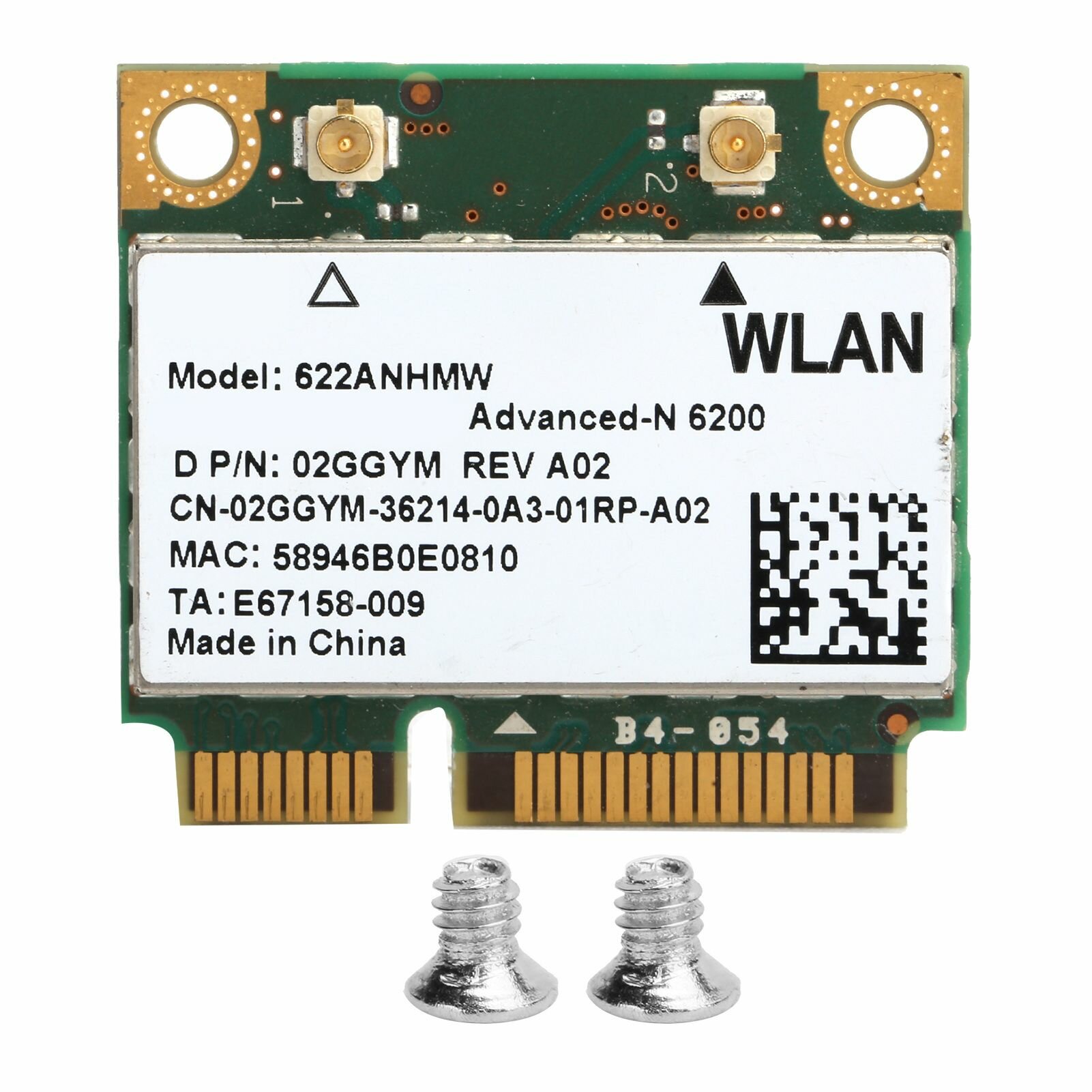 Wi-Fi карта 6200AGN, dual-band, 2,4/5 ГГц, настольная