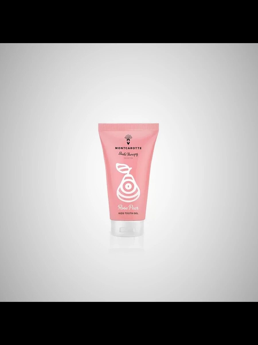 MontCarotte Rose Pear KIDS Tooth Gel, Детская зубная паста MontCarotte "Детский зубной гель “Розовая Груша" 30 мл