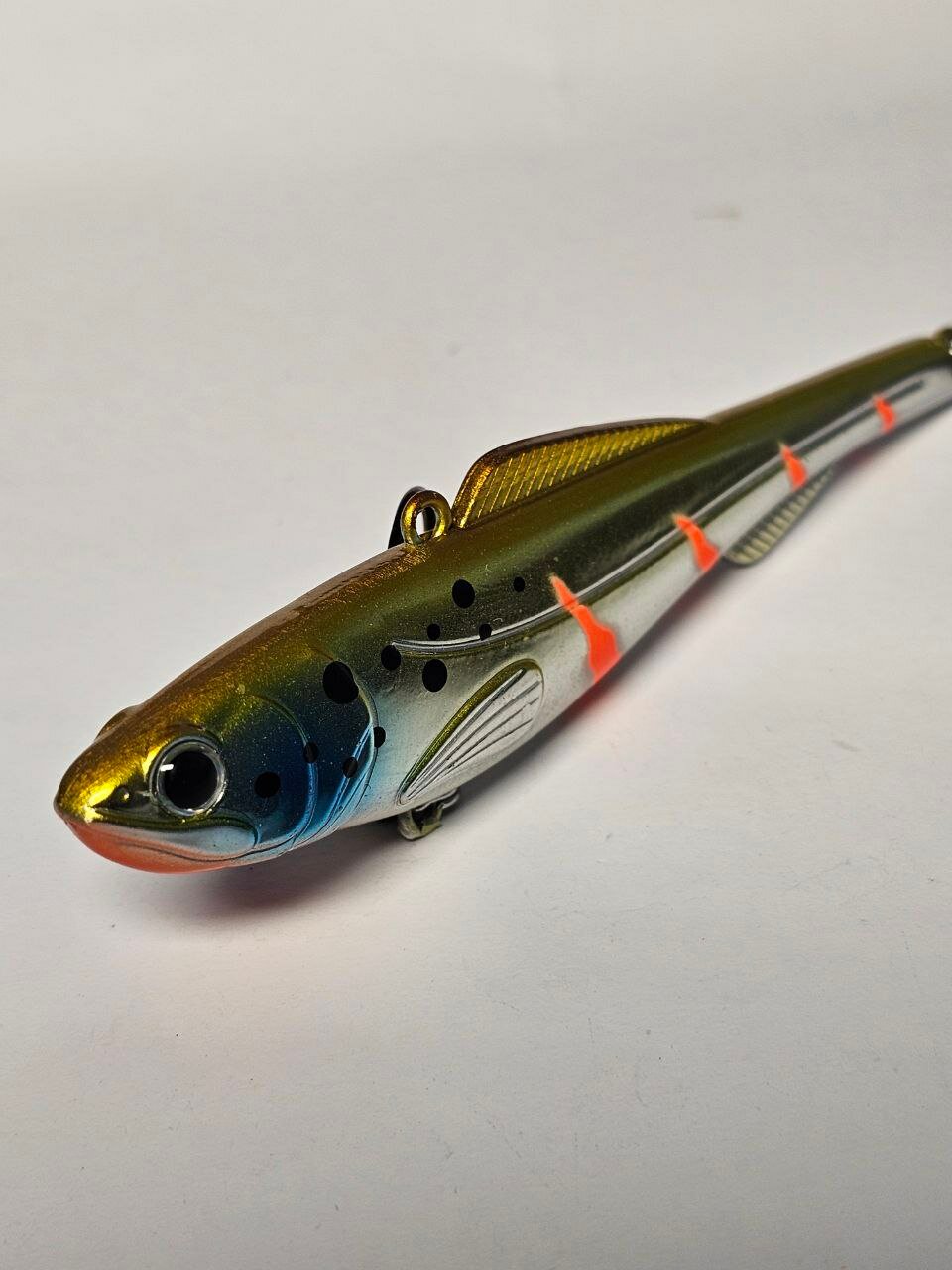 Раттлин (виб) на судака, на щуку Wagner (Вагнер) Zimo Fish Vib 90мм 26г. Цвет #UV 14