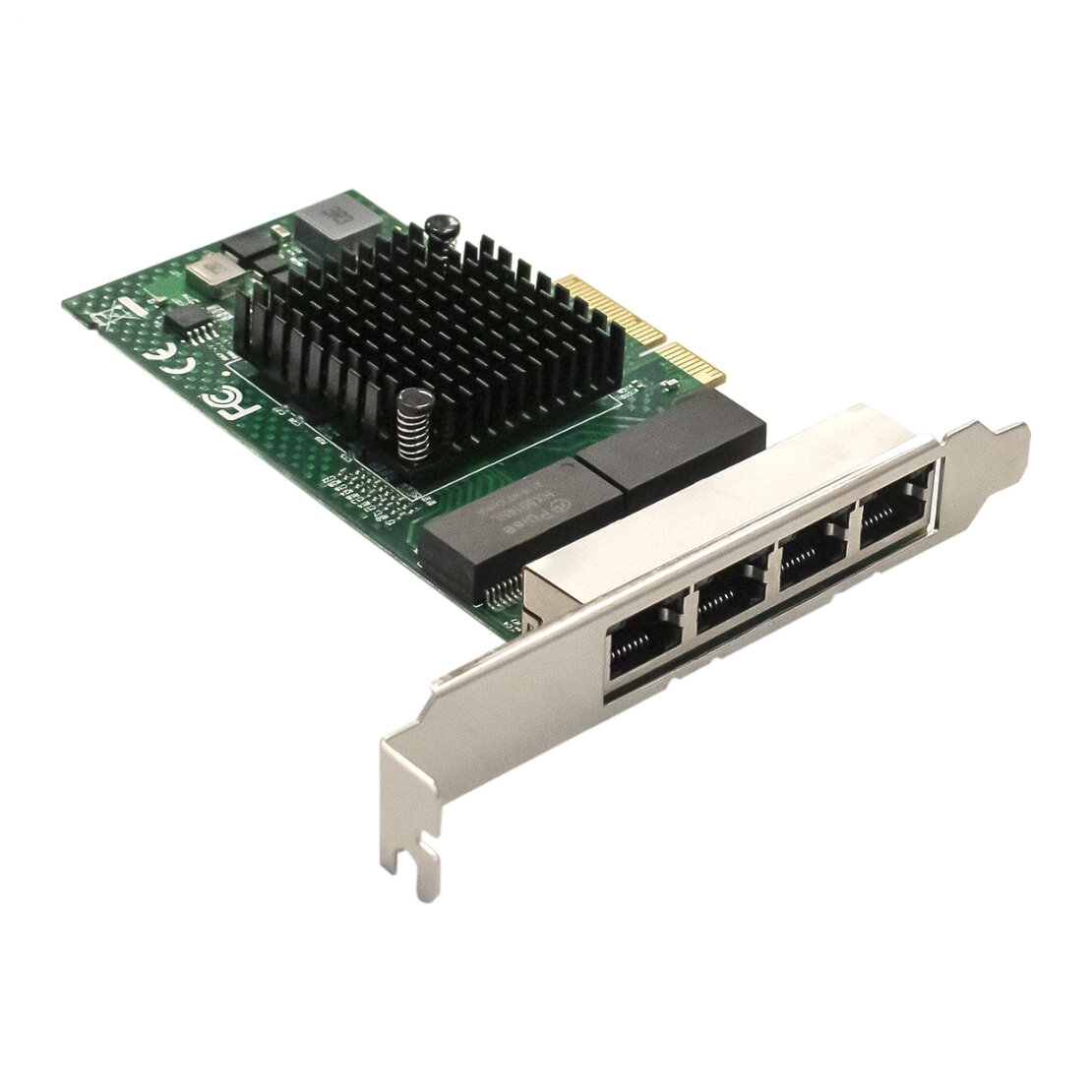 ExeGate EX293453RUS EXE-BCM5719, PCIe x4 v2.0, Broadcom BCM5719, Wake-on-LAN, черный