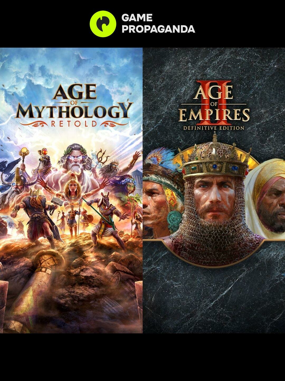 Игра Age of Empires II + Age of Mythology Premium Edition Bundle PS5 + 231 TRY на баланс PSN. Турция. Цифровая версия