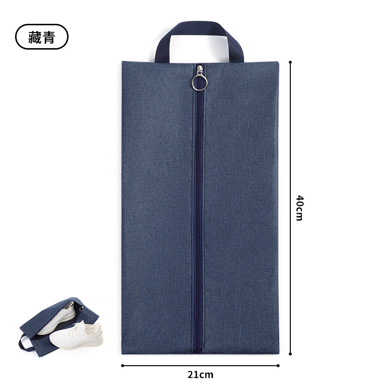 Портативная сумка для обуви из ткани Оксфорд для домашнего использования, пыленепроницаемая и влагонепроницаемая сумка