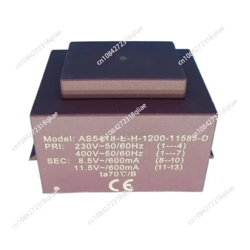 Совершенно новый оригинальный трансформатор ASN AS5418 12 ВА вход 0-230 В-400 В выход 8,5 В 11,5 В заменяет B1406090 B 1406090