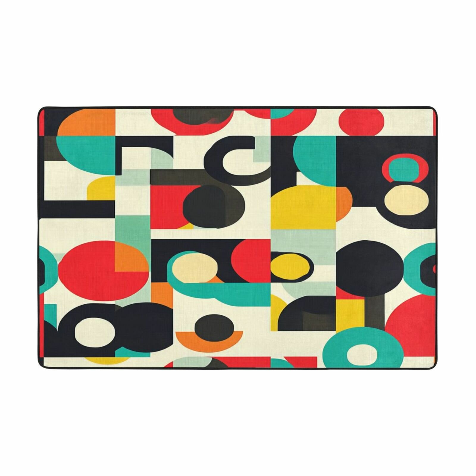 Ковер безворсовый，ковер в детскую，ковер в прихожую，ковер в гостиную，ковер прикроватный，ковер в детскую комнату 60x91cm