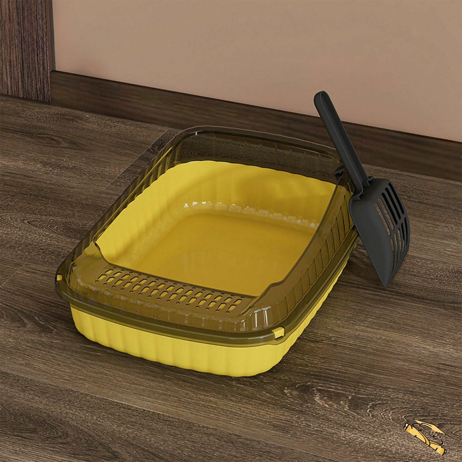 Большой кошачий туалет с бесплатной лопаткой для туалета