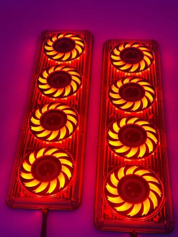 Sanzang Фары автомобильные, Задний фонарь, 2 шт, арт. W00-095