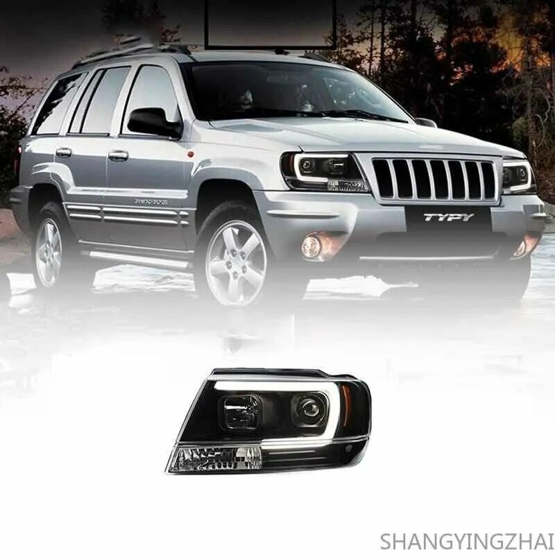 Фары автомобильные, 1 шт, арт. JEEP Grand Cherokee 1999-2004